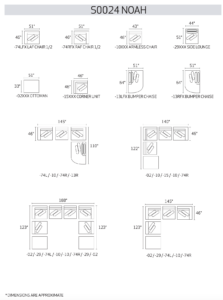 Jonathan Louis - Noah Sectional | Sectional Sofas | SofaBed Etc.