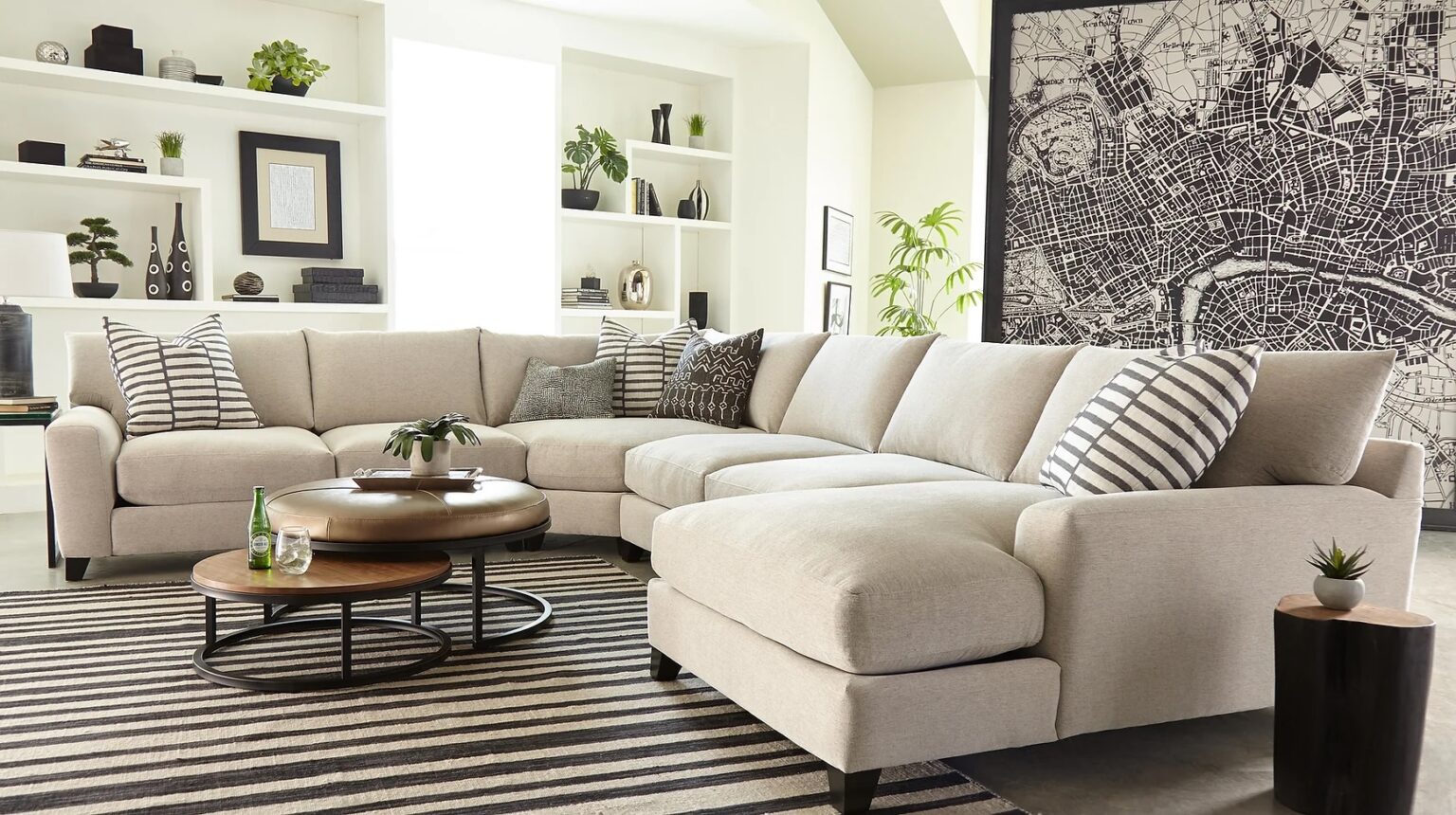 Harris Sectional by Jonathan Louis - SofaBed etc.
